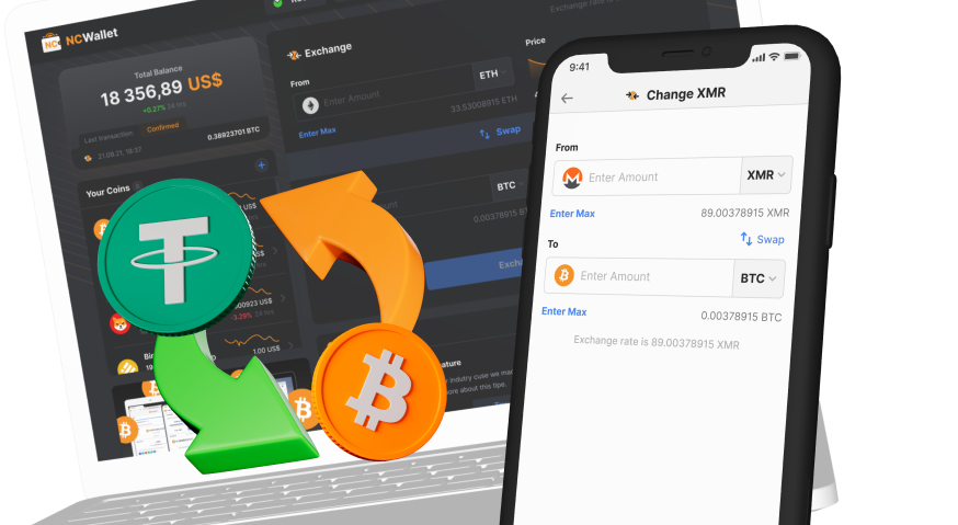 NC Wallet | The world's first commission-free crypto wallet