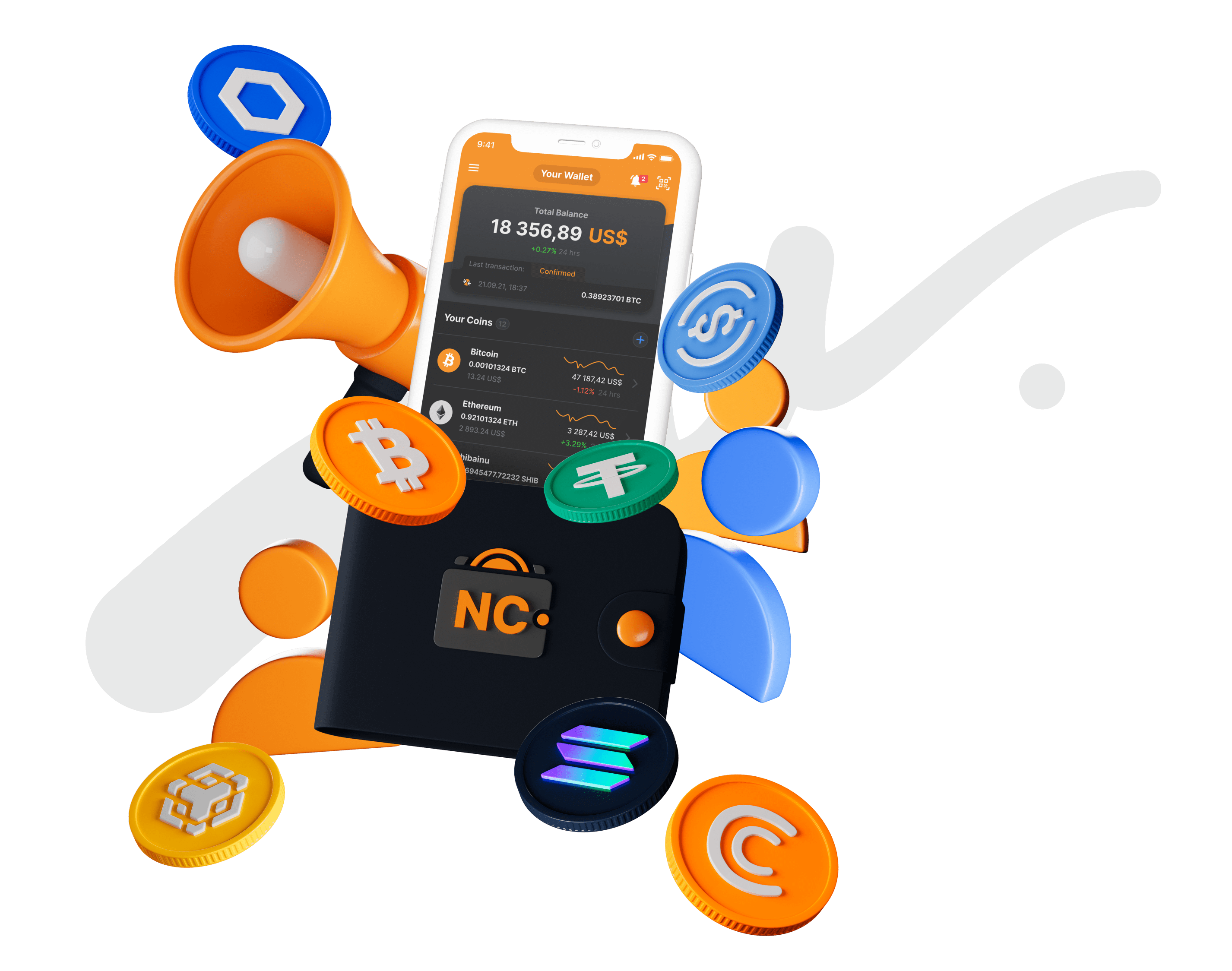 NC Wallet | The world's first commission-free crypto wallet