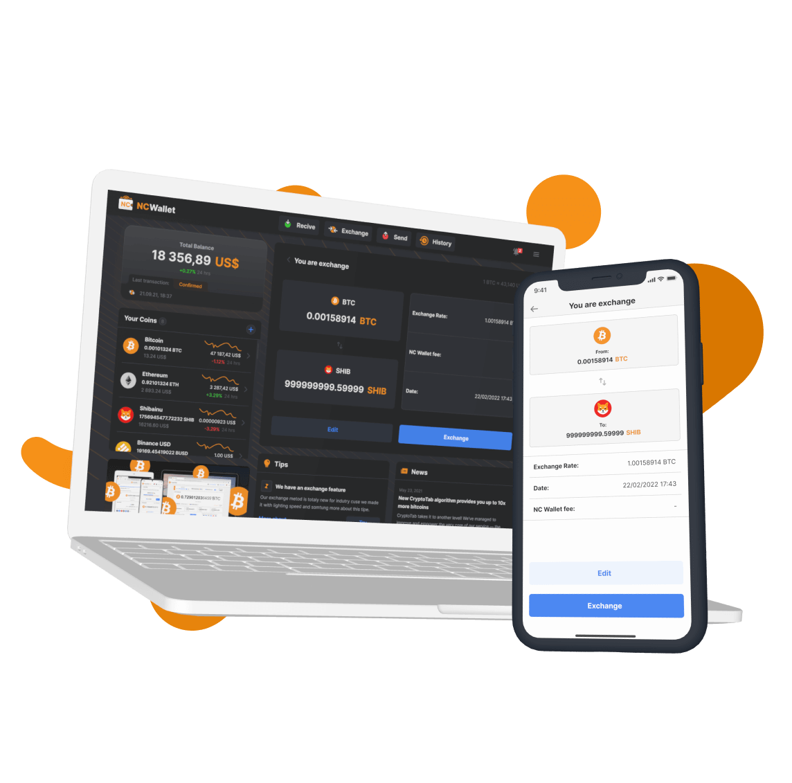 NC Wallet | The world's first commission-free crypto wallet