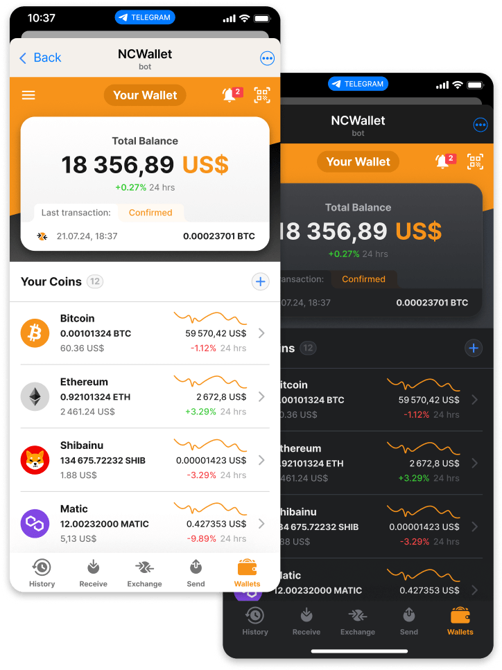 NC Wallet | The world's first commission-free crypto wallet